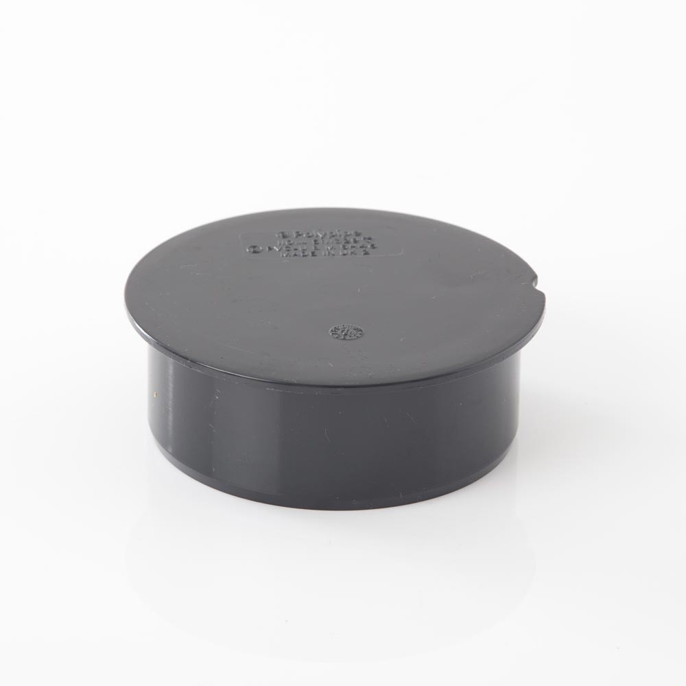 110mm Soil Socket Plug Black REF SP296