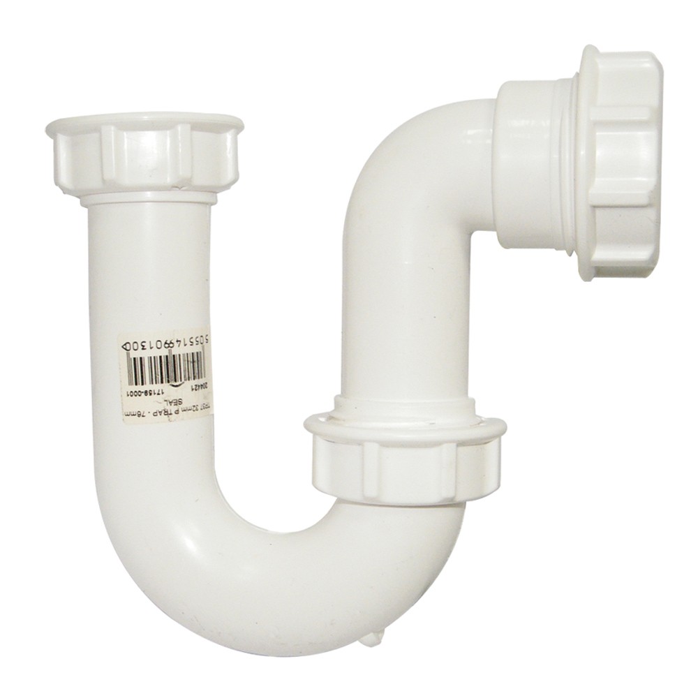32mm Tubular P" Trap 76mm Seal REF TP37