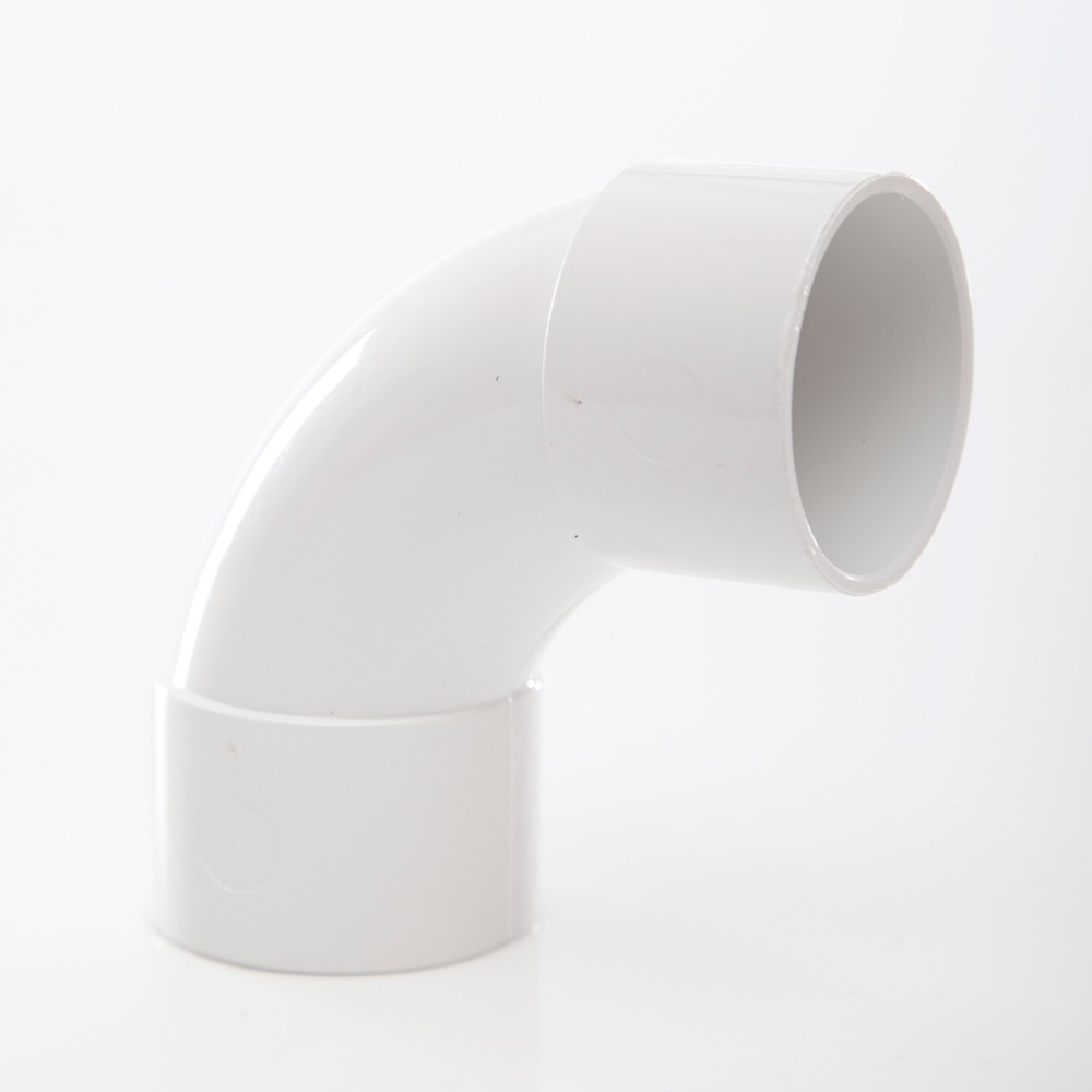 32mm x 87.5 Deg ABS Swept Bend White REF WS14