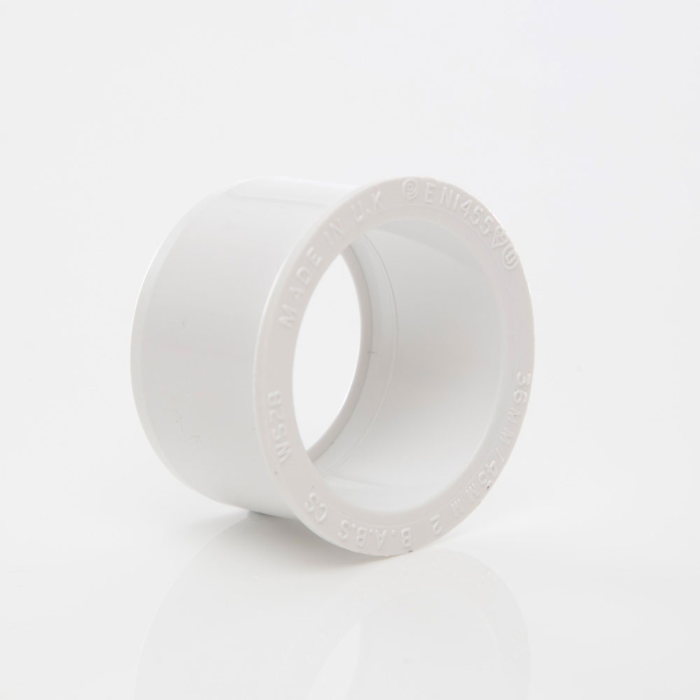 50mm-32mm ABS Reducer White REF WS39