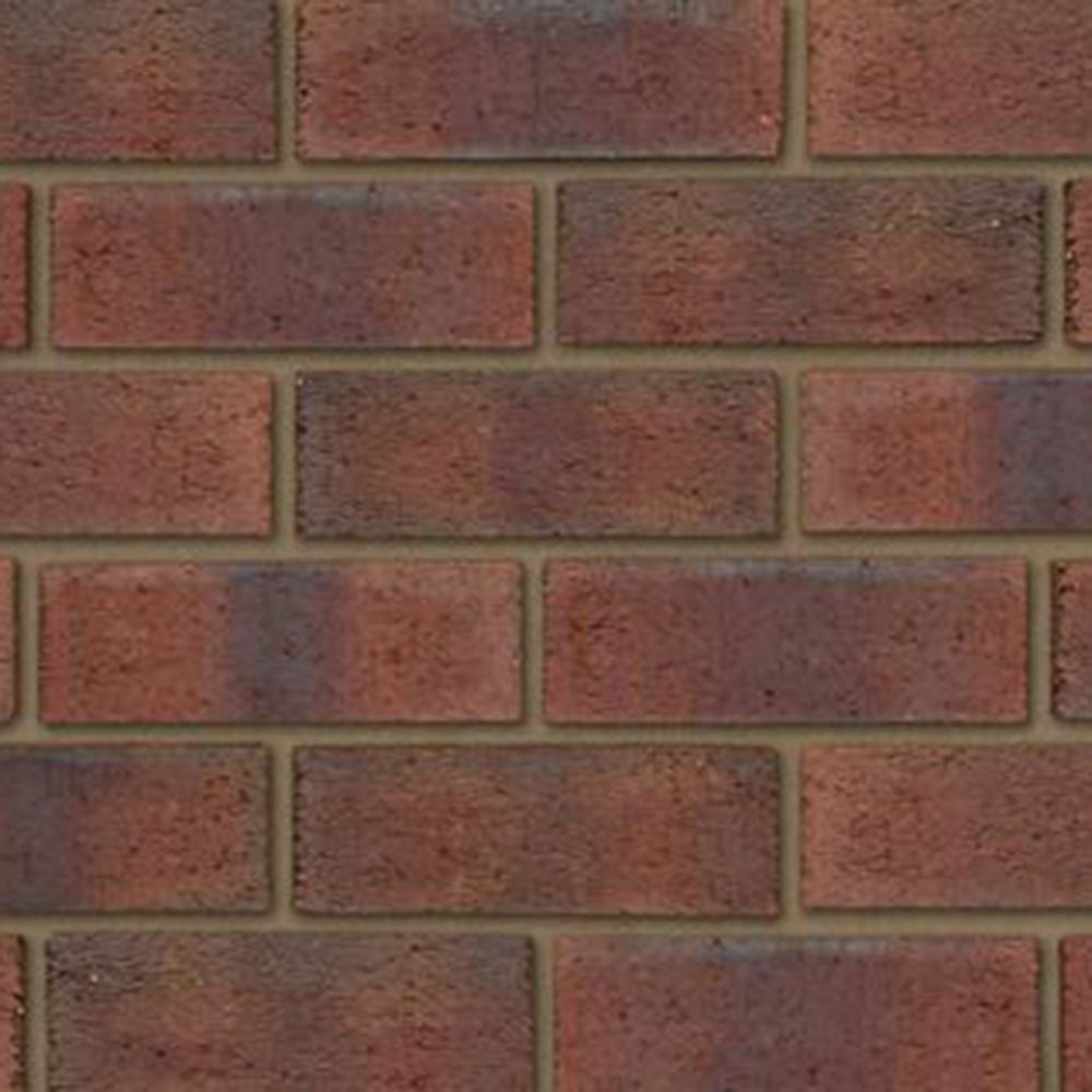 73mm New Burntwood Red Rustic Brick