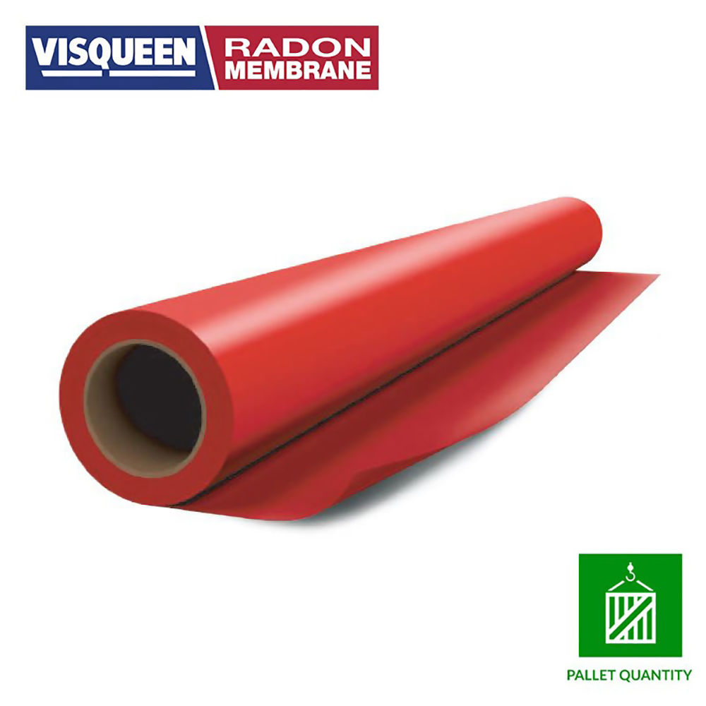 VISQUEEN RADON GAS BARRIER 4X25MTR- RED REF RS058896