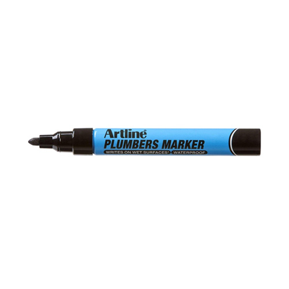Artline Plumbers Marker BLACK