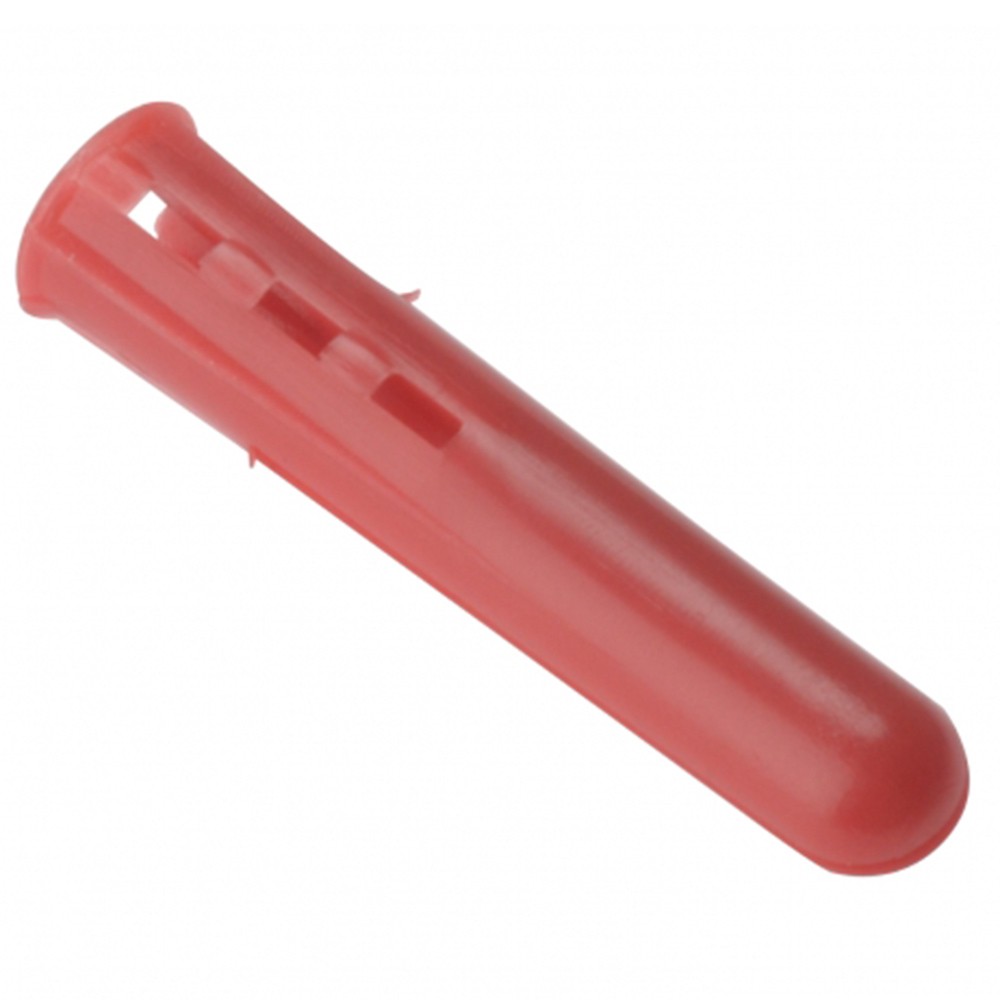 Red Expansion Wall Plugs Trade Pack 1000no Ref EXP3 (6 - 8g / 3.5 - 4 ...