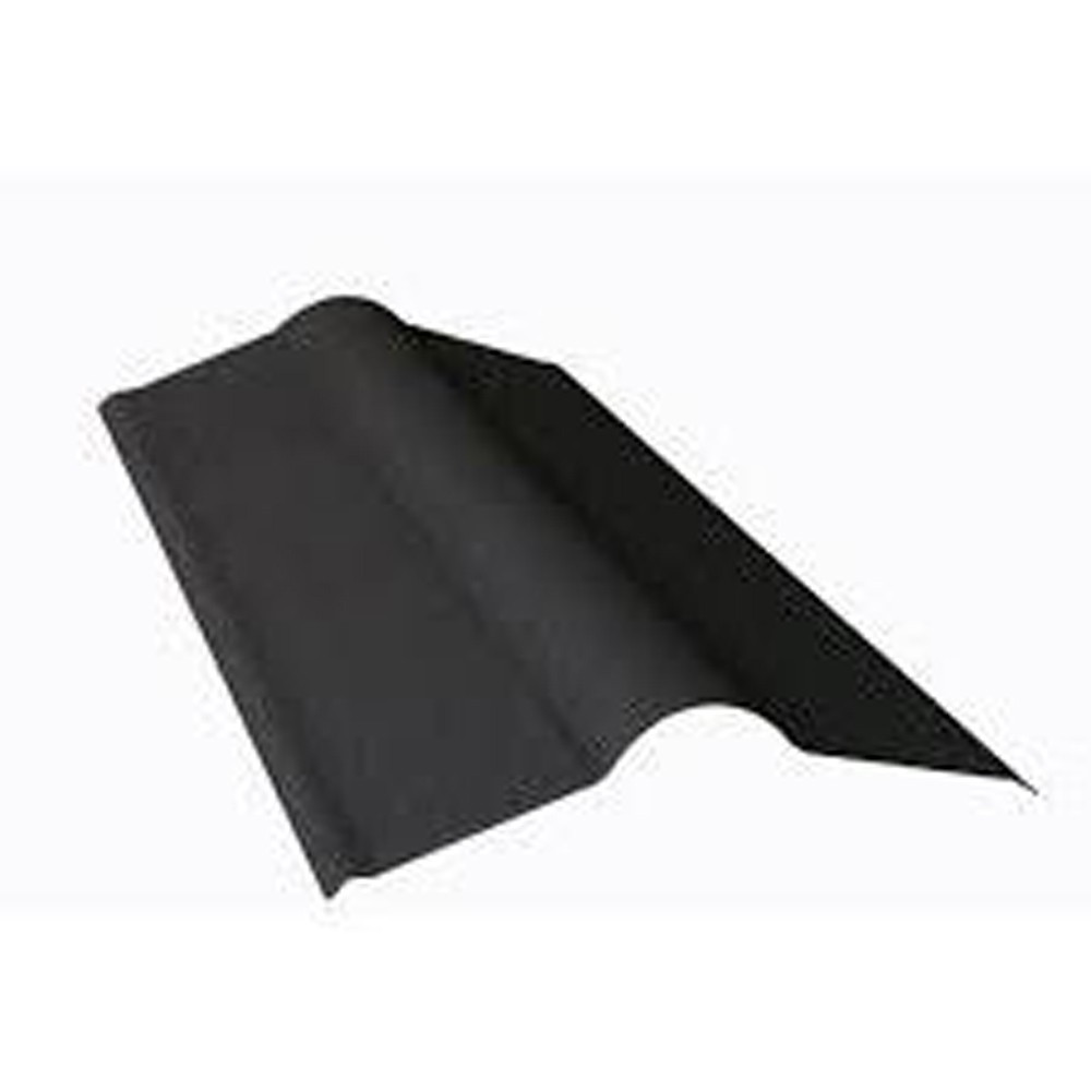 Coroline Corrugated Bitumen Ridge Sheet 1.0mtr x 490mm Black