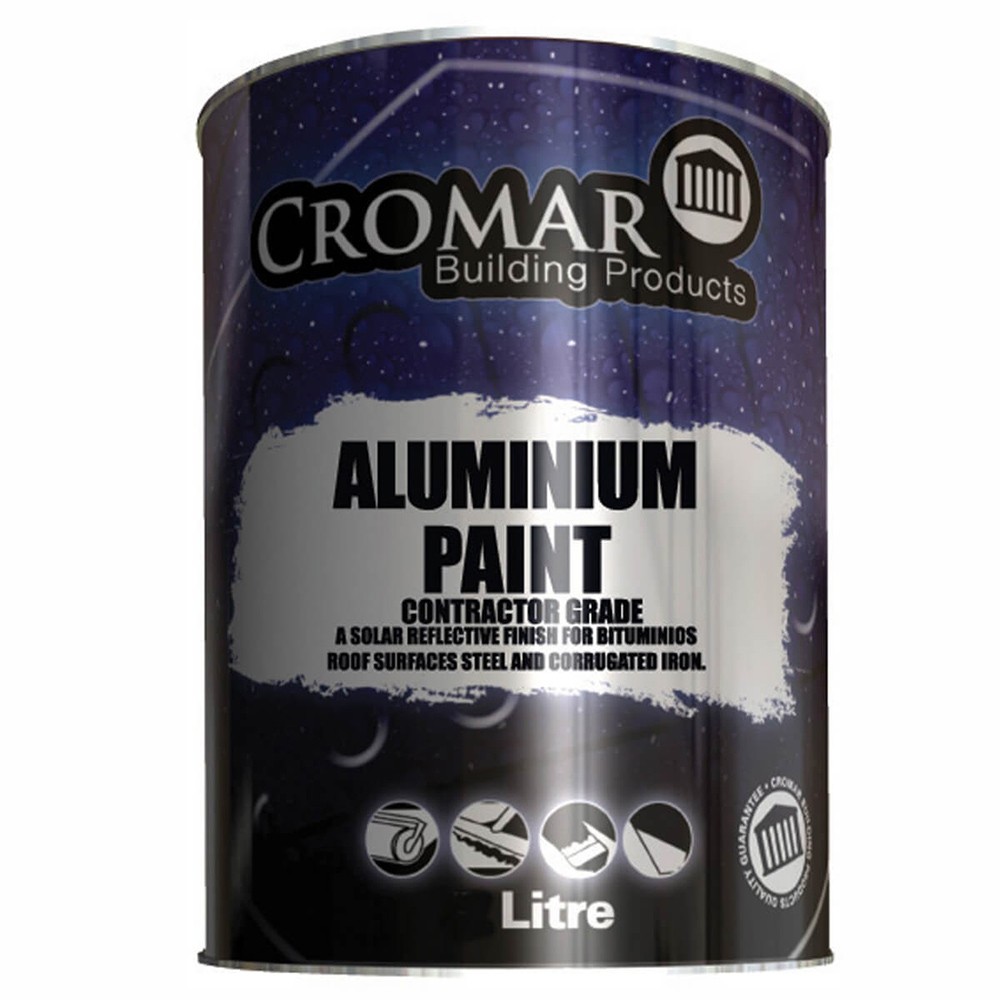 Cromar Aluminium Solar reflective paint 1L