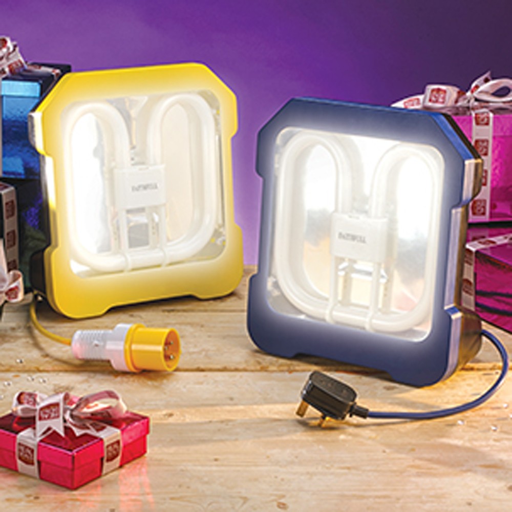 Faithfull Task Light 38w Fluorescent Mirror 110v