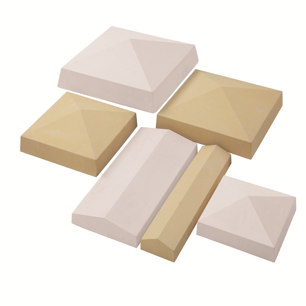 Pier Cap 460 x 460mm Buff Ref 03368MP