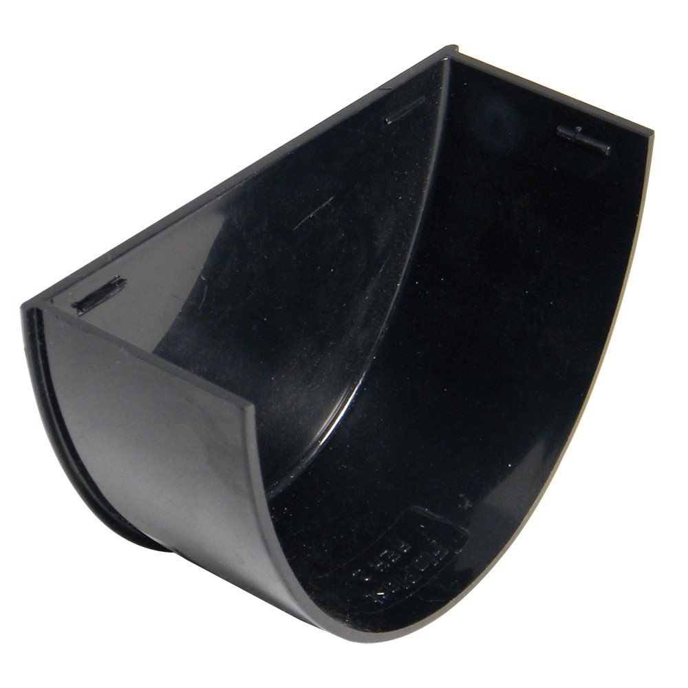Deepflow Gutter Internal Stop End Black REF REH2