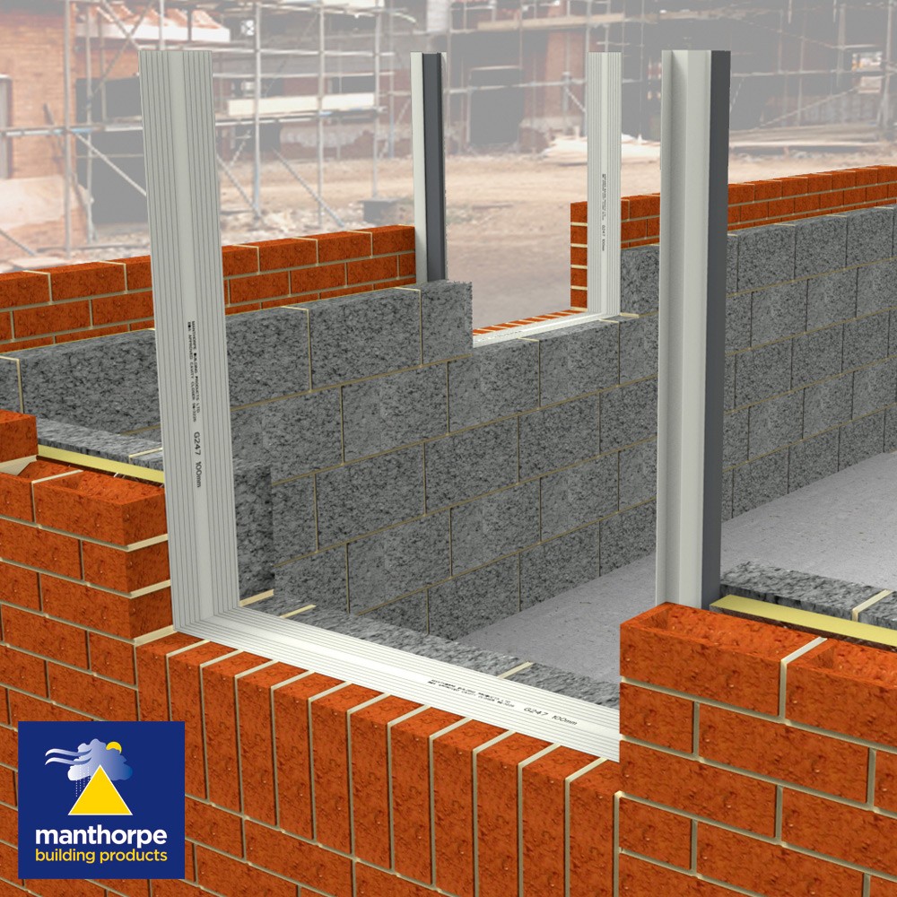 Standard Multi Width Cavity Closer (50mm - 100mm) 2.44Mtr Ref G247M