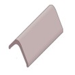 Marley Modern Ridge Tile Smooth Grey